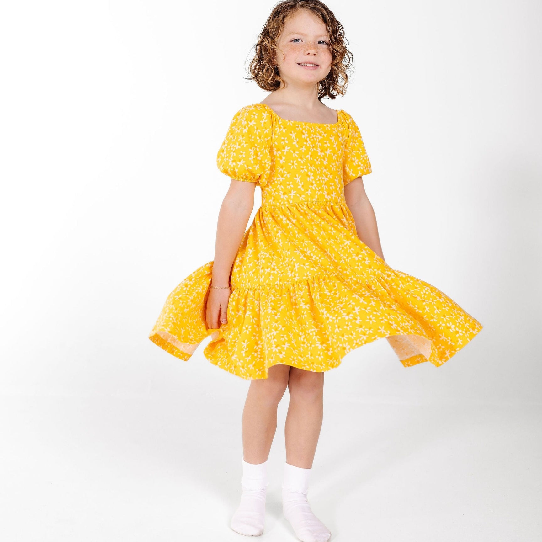 The Juliet Dress in Zingy Petals – Alice + Ames
