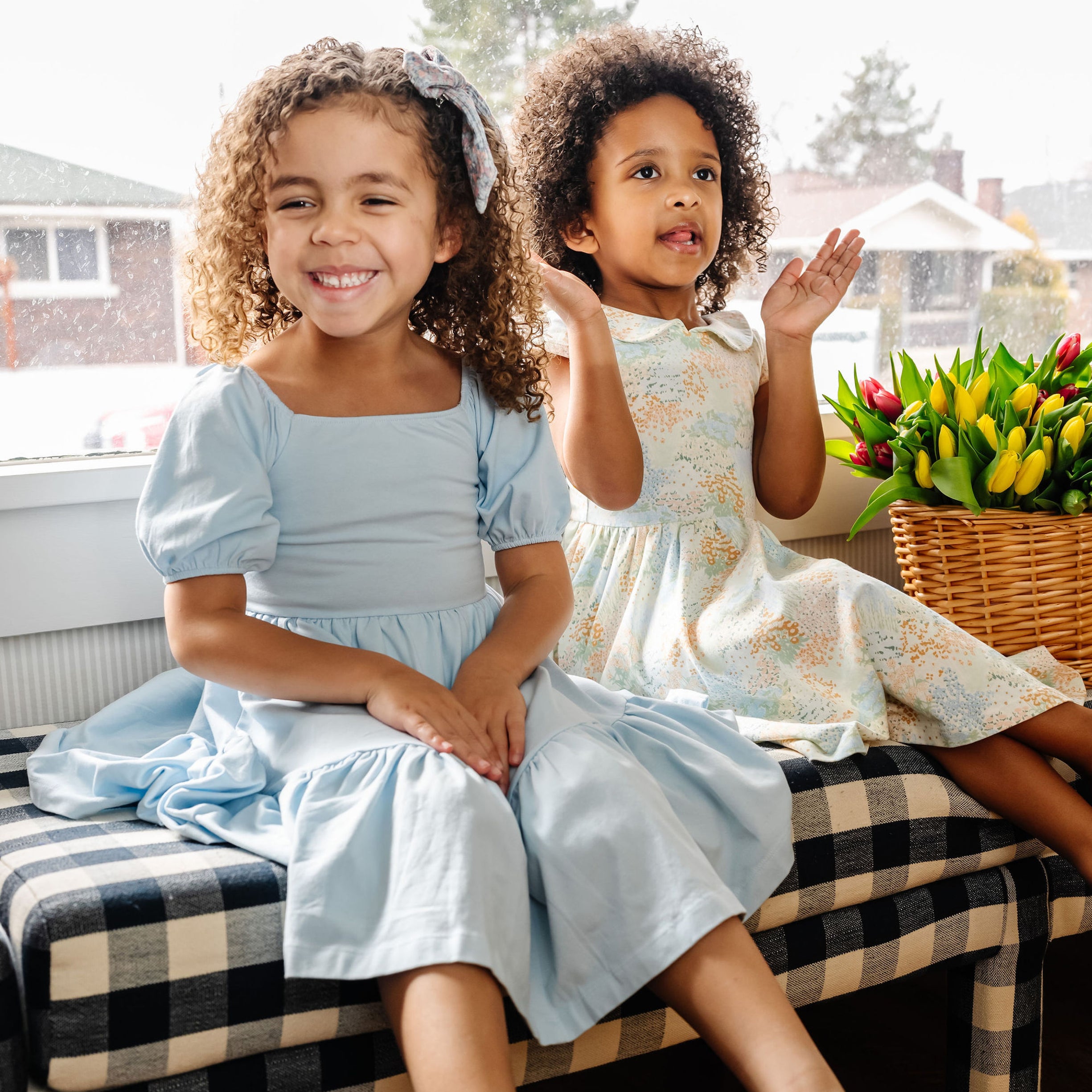 The Juliet Dress in Cloud – Alice + Ames