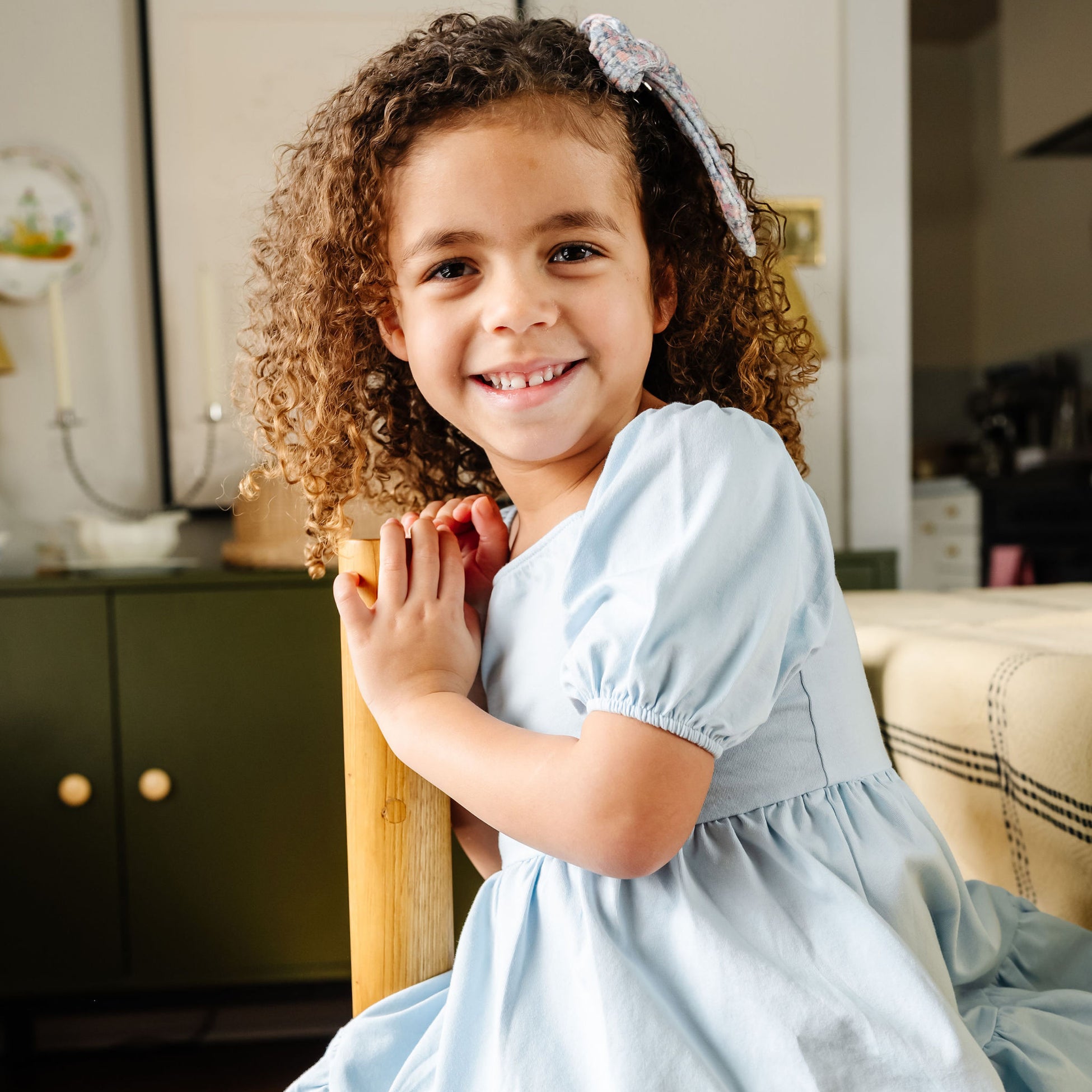 The Juliet Dress in Cloud – Alice + Ames