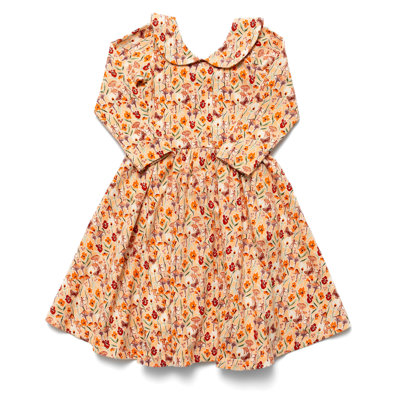 The Long Sleeve Peter Pan Dress in Wonderland – Alice + Ames